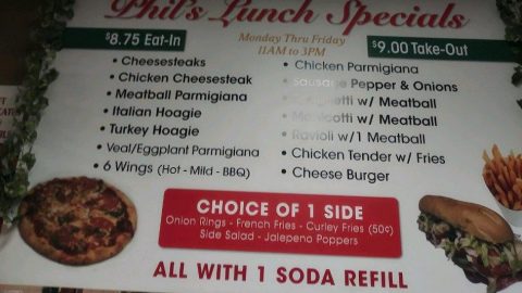 Hoagies & Steaks - Phil's Famous Pizza